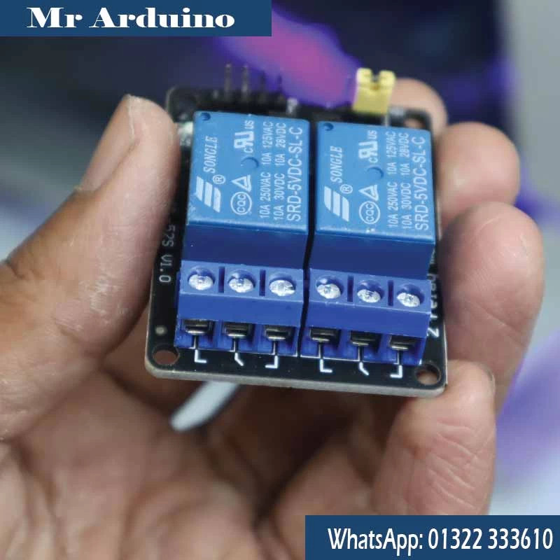 2 Channel 5V Relay Board Module