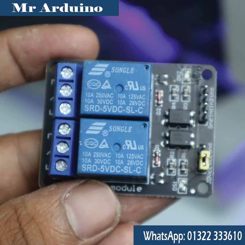 2 Channel 5V Relay Board Module