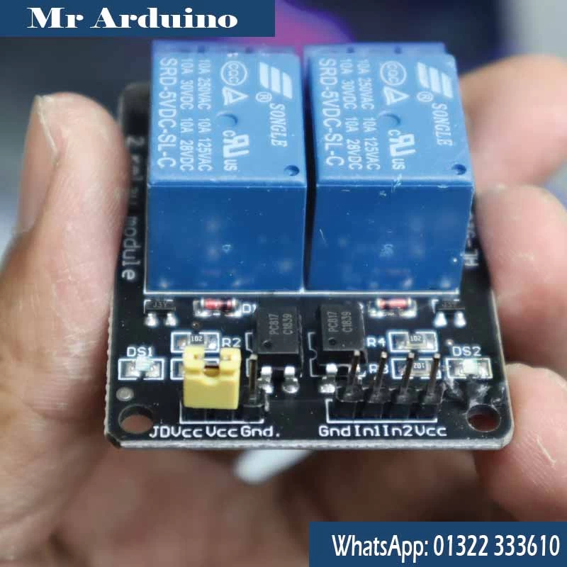 2 Channel 5V Relay Board Module