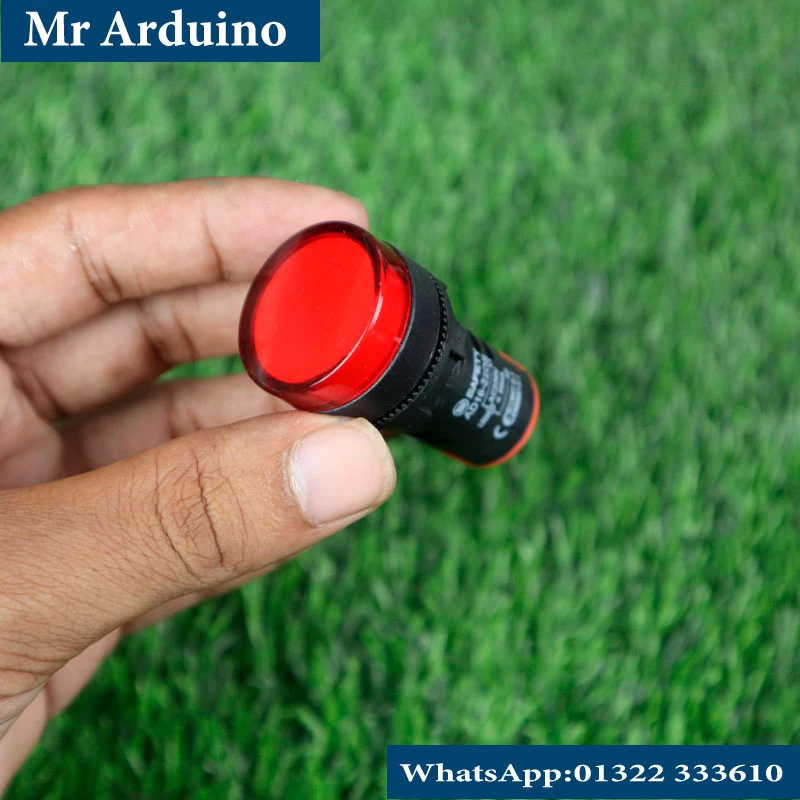 Indicator Lamp AD16-22DF AC 220V 20mA Red