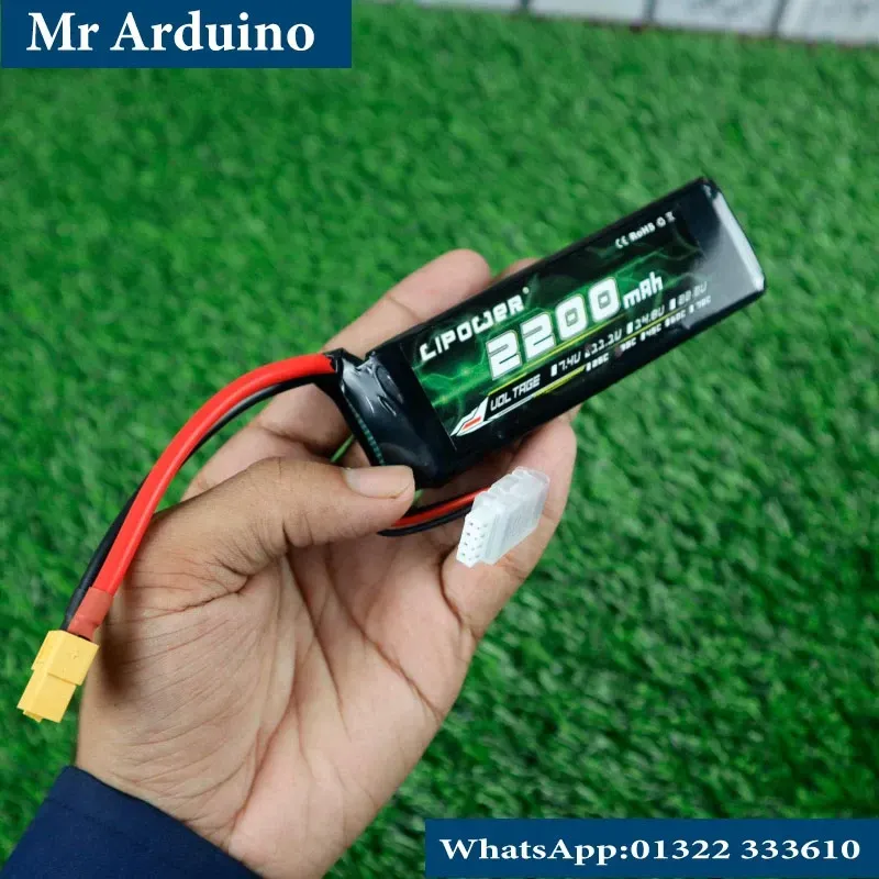 Lipo Battery 2200 mAh 11.1V 3S