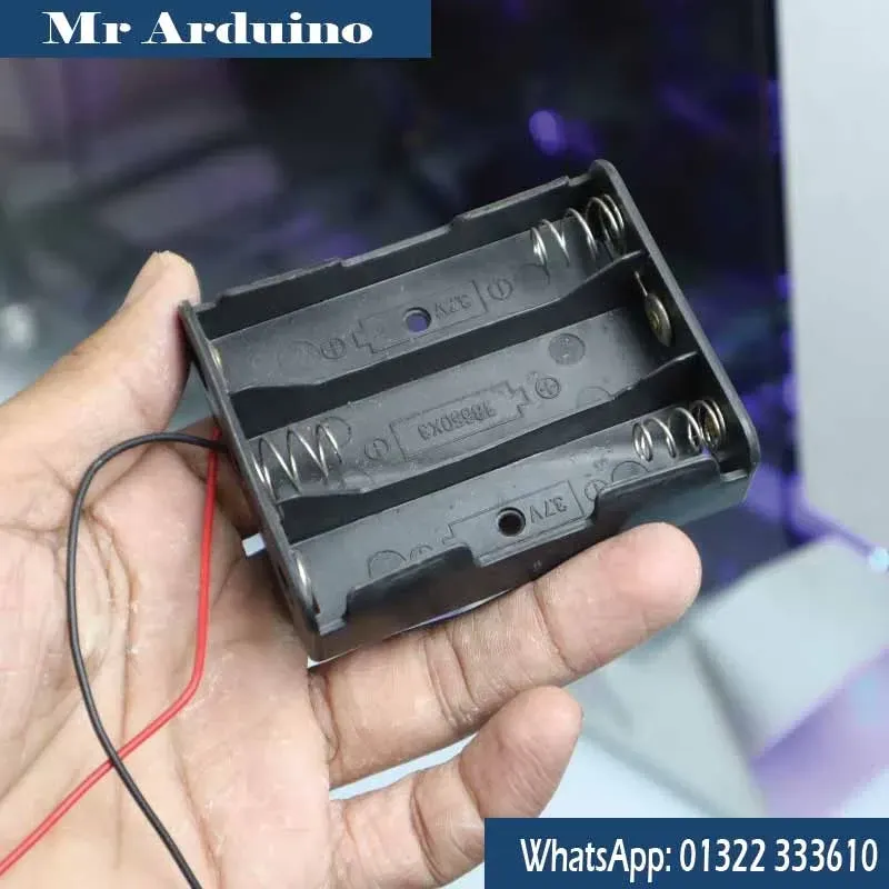 Battery Holder 3 Cell For 18650 Li-ion Battery
