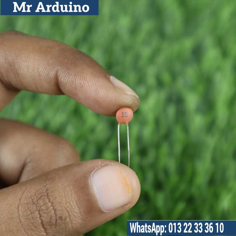 15 pF 50V Ceramic Disc Capacitor