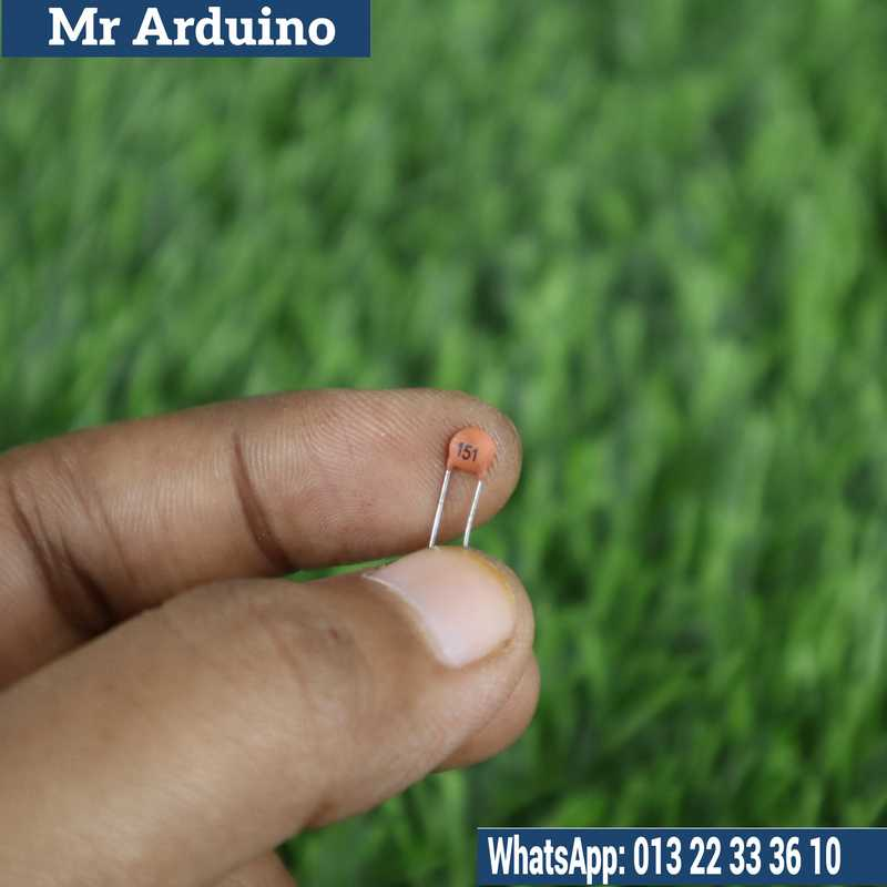 151 pF 50V Ceramic Disc Capacitor